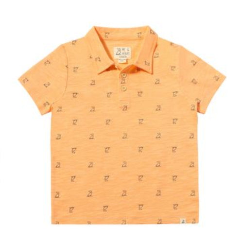 Polreath Polo - Tangerine w/Henry – from Kicks to Kids
