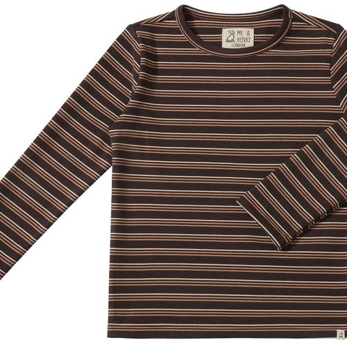 Toby Tee - Brown/Cream – from Kicks to Kids